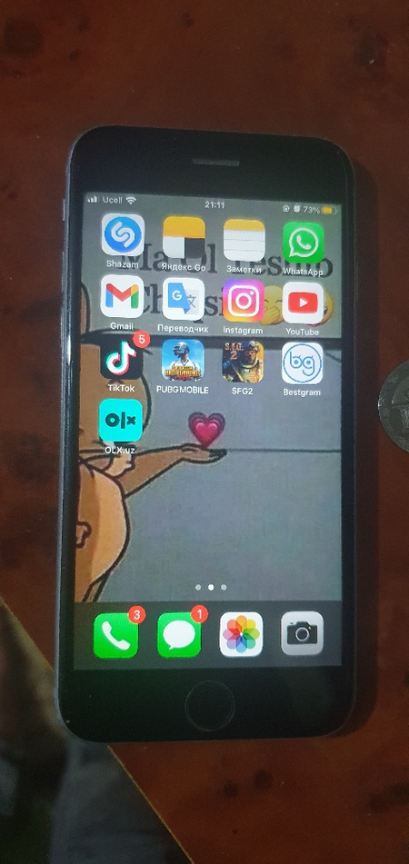 Iphoni 6+ srochni sotiladi  aybi yuq  100% toza