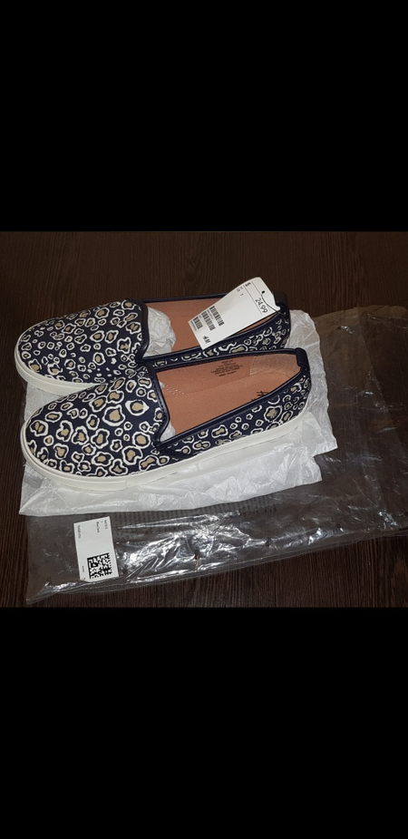 Слипоны H&M размер 38(24 см)