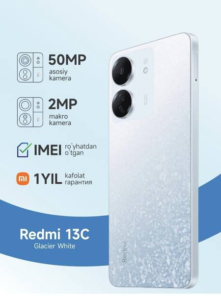 Redmi 13C 2024 New Super Skidka+Garantiya+Dastavka