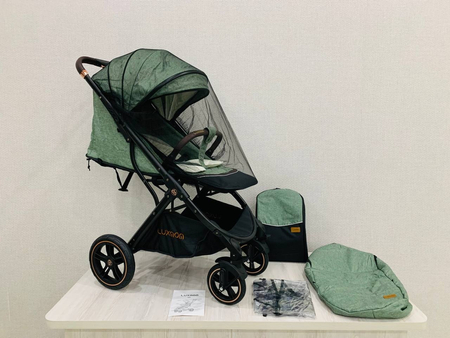 Luxmom zimo-leto full chemodan kolyaska