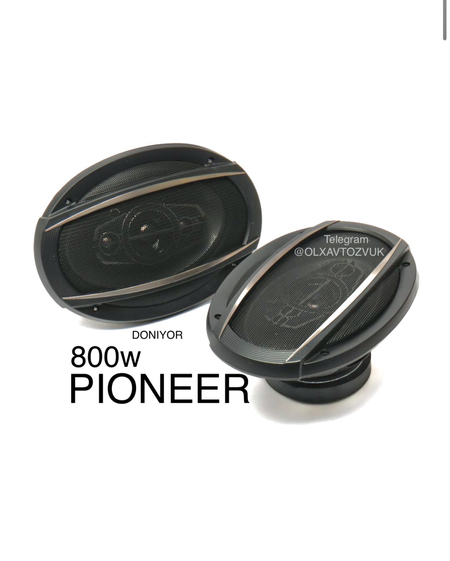 Pioneer kalonka 2ta 800w katta 11sm magnitli yang karo’pka bez usilitl