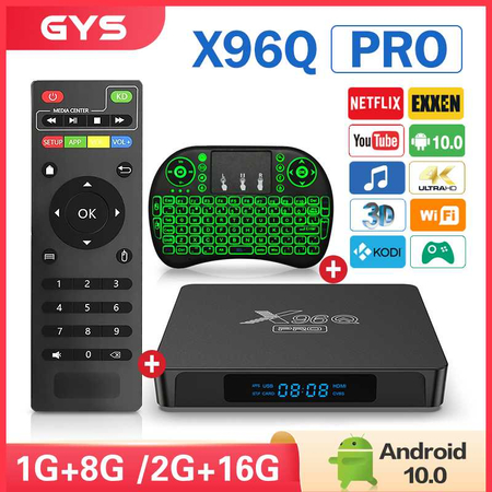 Smart box X96Q PRO 2/16 ANDROID 10.0