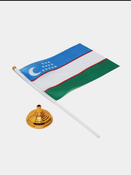 Флажок Узбекистана в наличии