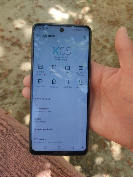 Infinix Hot 11s NFS 8-128gb