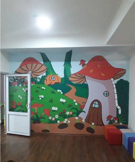 Har xil muassasalar uchun rasm chizish xizmati. Salon oʻquv markazlari