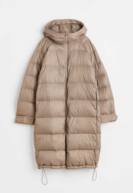 Новый легкий пуховик пальто H&M, размер L, XL, XXL