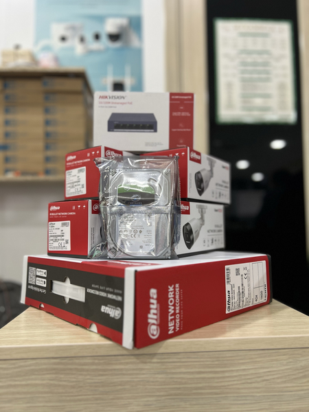 Dahua ip 4 ta kamera komplekt