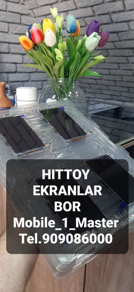 Hamma madellarga ekranlar bor