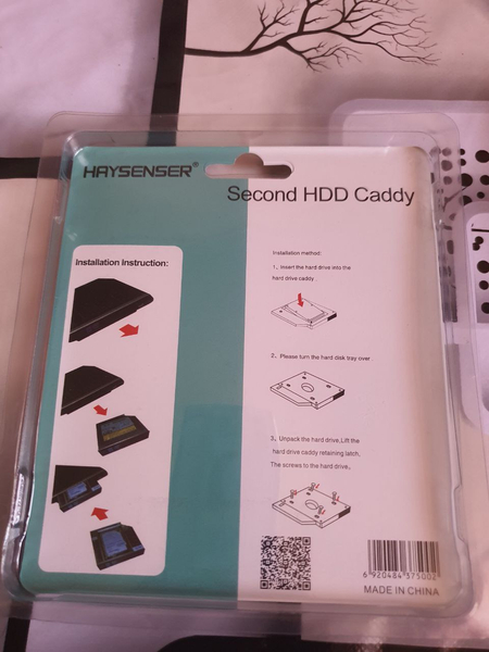 SSD va HDD Drive case qo'shimcha joy