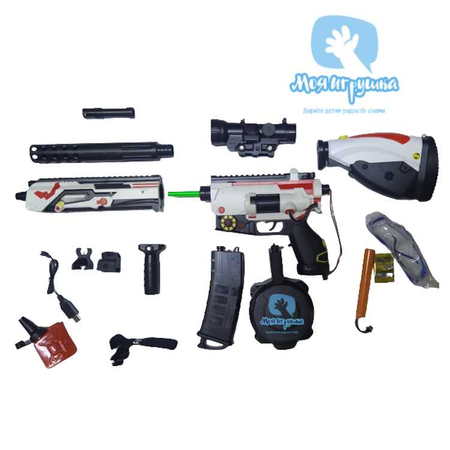 Орбибольный инрушечный автомат 
M416 Box Red Orbeegun