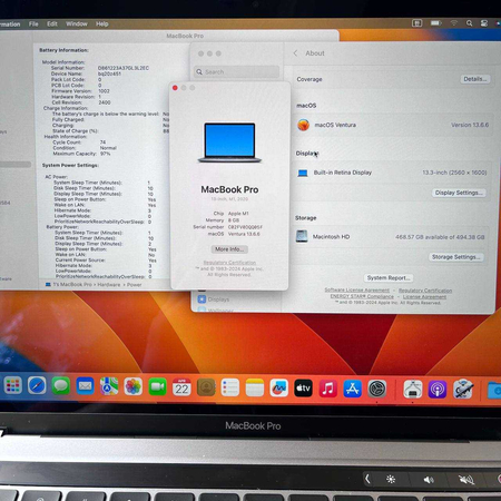 Macbook pro M1 8/512