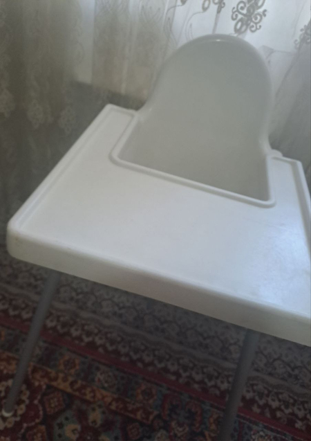 Detskiy, oqatlantiradigan stulchik
Aybi yo'q
300.000 so'm