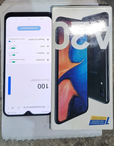 Samsung A20 3gb 32gb