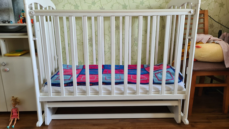 Продается детская кроватка polini kids с матрасом