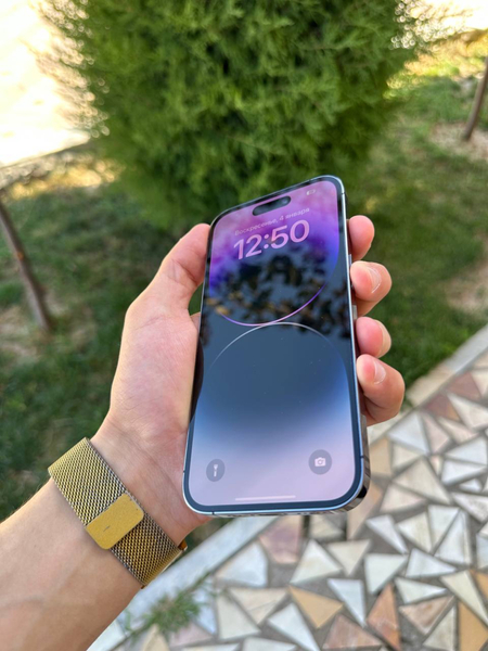 iphone 14pro 256gb karobka bor 2ta sim kartali