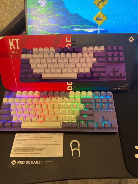 Продается Клавиатура Red Square Keyrox TKL G3ms Purple