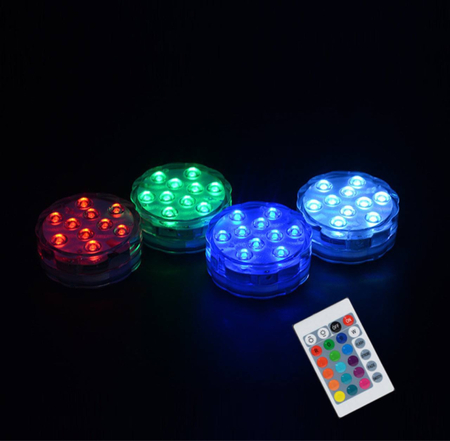 Светодиодный RGB светильник для ванны, бассейна или для аквариума