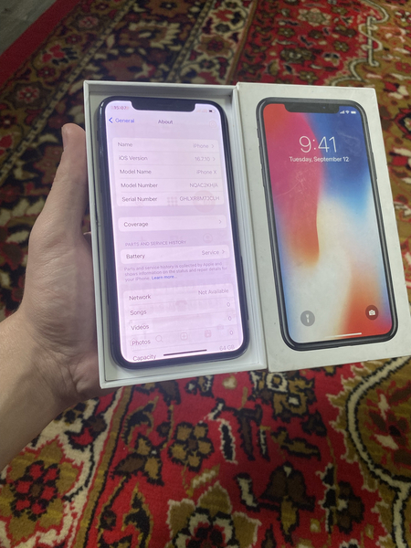 Iphone X 64gb karopka dakument