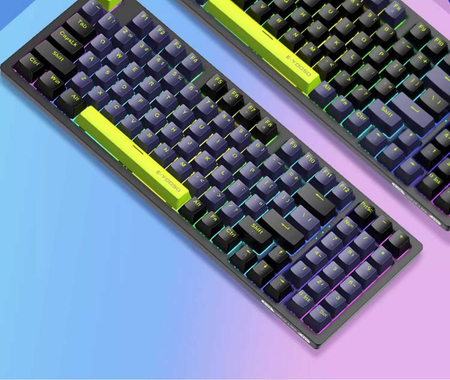 E-YOOSO Z94 механическая проводная игровая клавиатура, с 94 клавишами