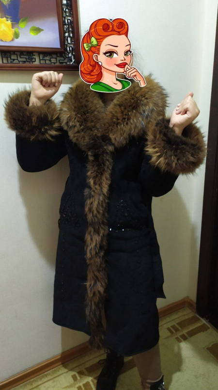 дубленка женская