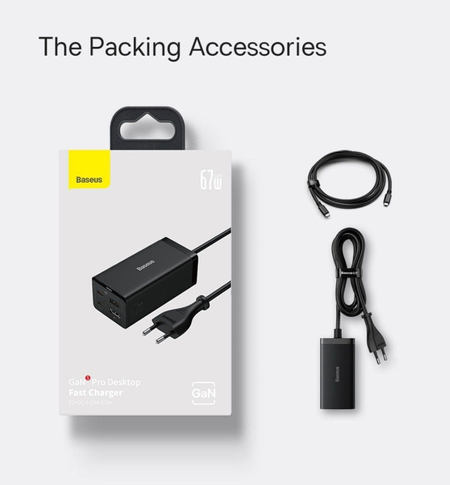 Baseus 67W Зарядка + Hub Концентратор + Док станция