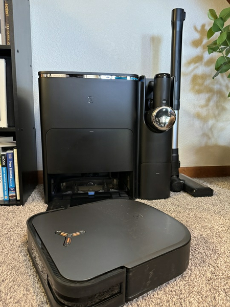 Ecovacs Deebot X2 Combo All-in-One Cleaning Hub (Robot and Handheld Va