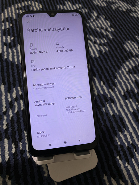 redmi note 8 soyiladi