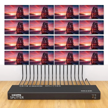 HDMI splitter 1x16