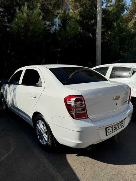 2023 й. Cobalt 4-позиция. 12900 км. Оқ рангли. Пропан 4 авлод таблетка