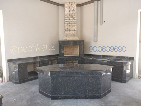 Ёзги ошхона, Летняя кухня, Барбекю, Камин, Пицца печка, Печка, Ўчоғ.
