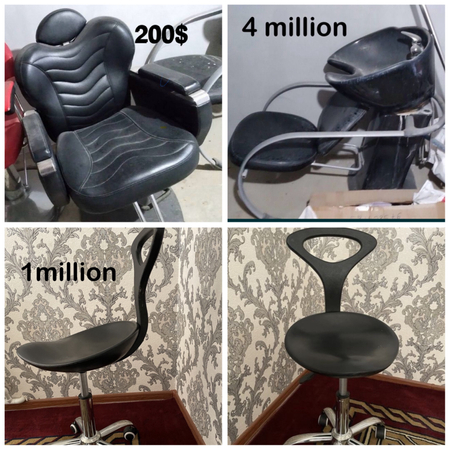Salonlar uchun Bosh yuvadigan moyka kreslo narxi: 4 million